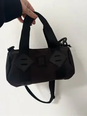 Topo Designs | Bags | Topo Designs Classic Mini Duffle Bag Black | Poshmark